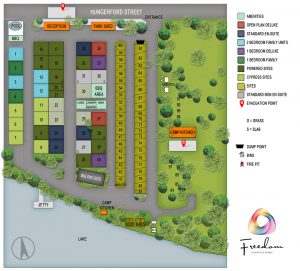 Park Map - Goondiwindi Top Tourist Park